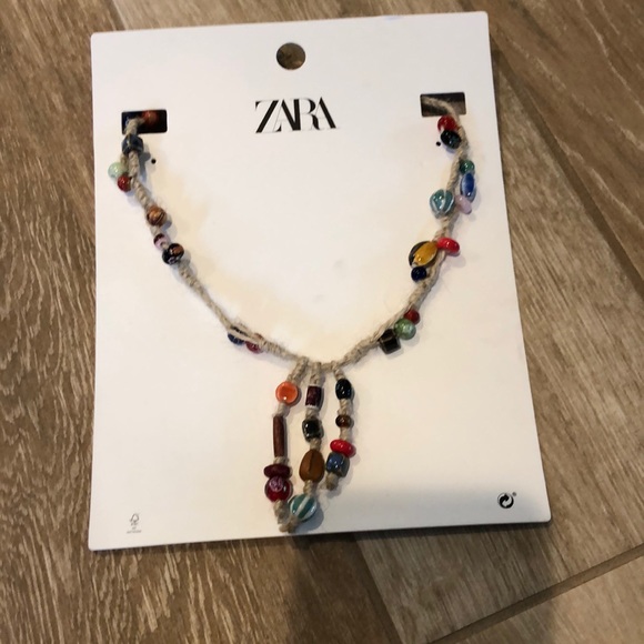 Zara | Jewelry | Zara Beaded Choker Necklace | Poshmark